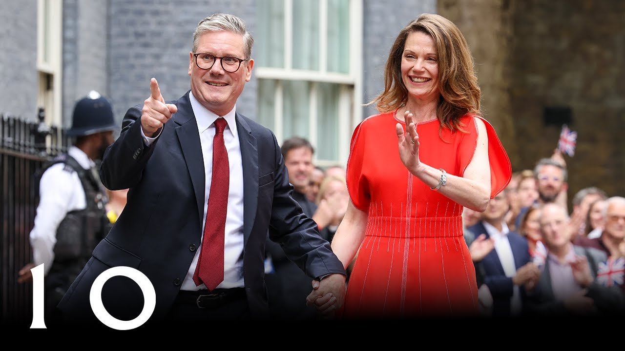 Prime Minister Keir Starmer's first speech on the steps of Downing ...