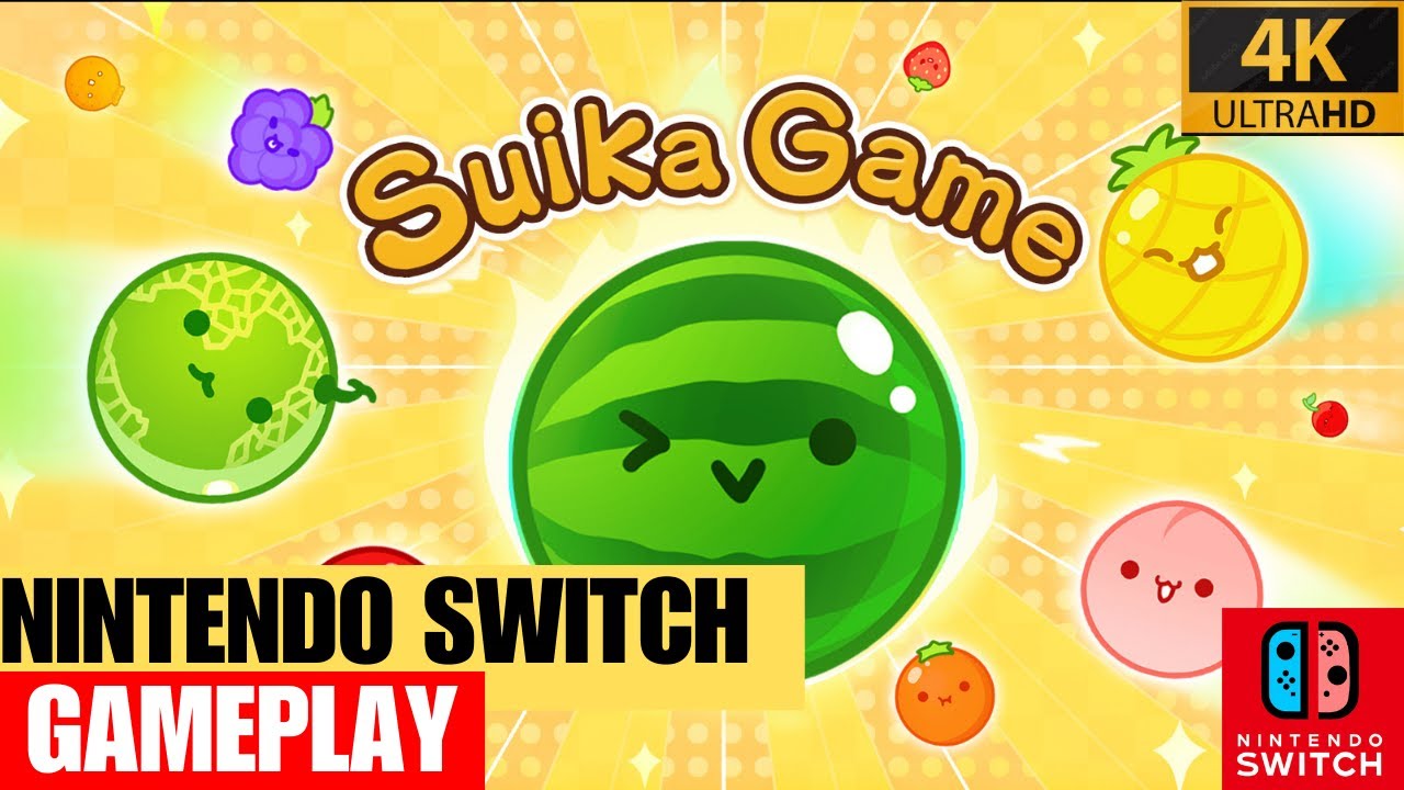 Suika Game Gameplay & Demo / Nintendo Switch Reviews - YouTube