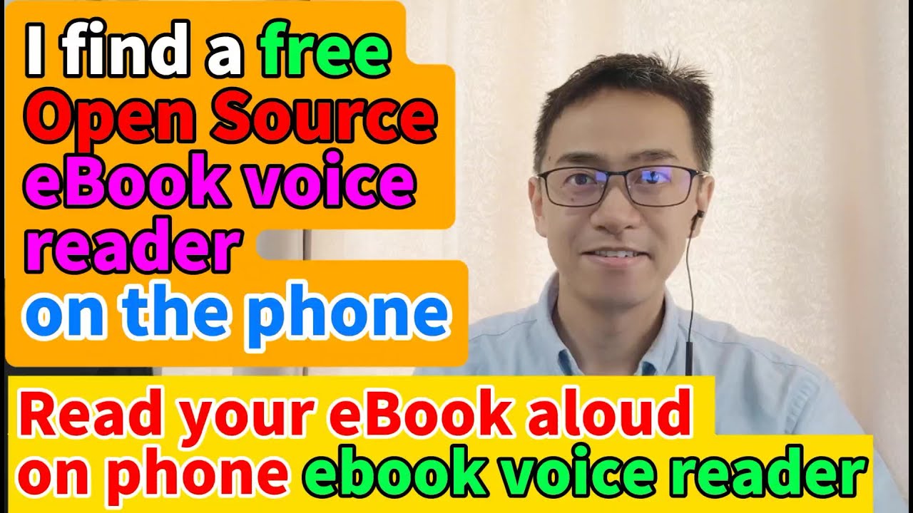 I find a free open source eBook voice reader app Read your eBook aloud ...