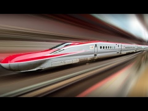 This is The Japan's Fastest Shinkansen with a Maximum Speed of 320 km/h (200mph)🚄💨💨💨