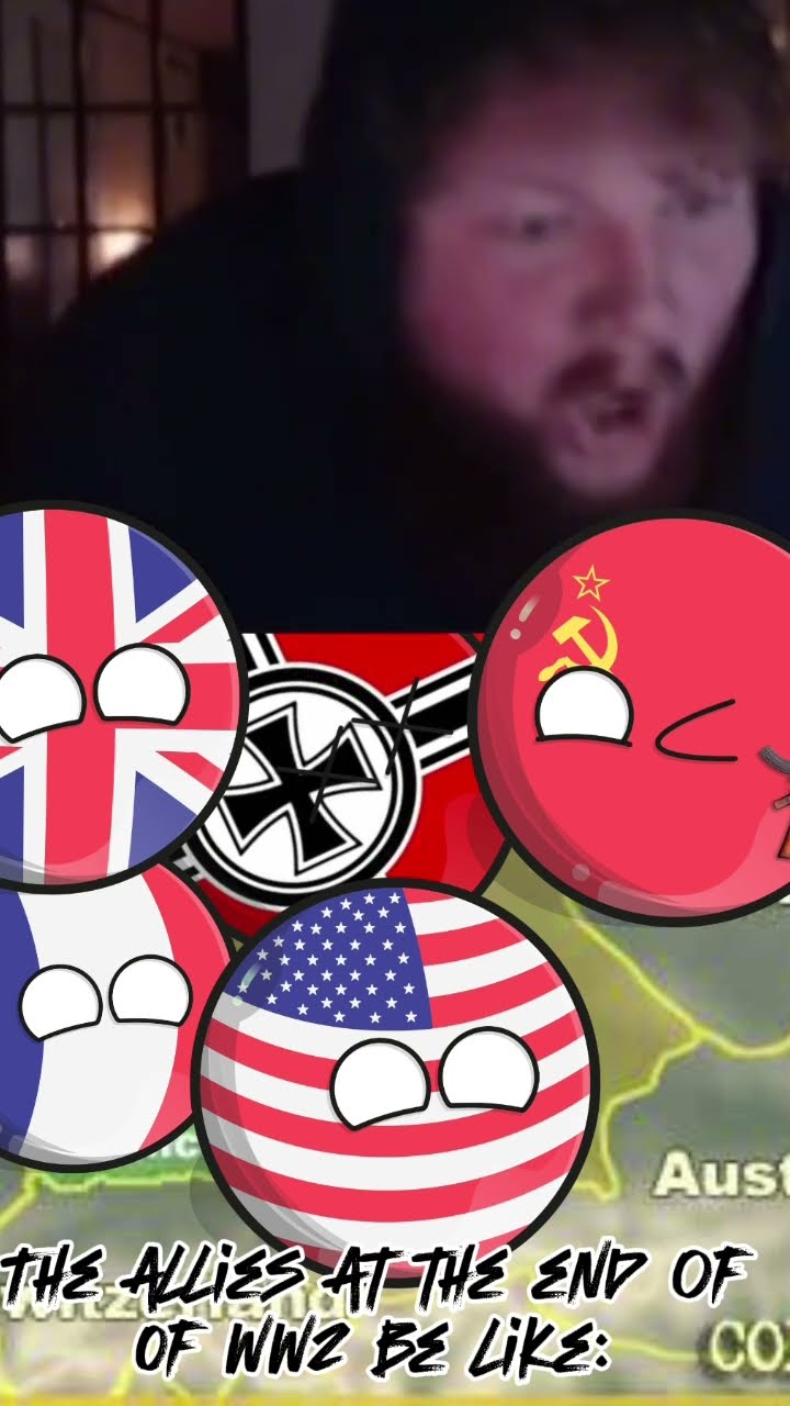 The allies at the end of WW2 be like #ww2 #caseoh #countryballs #comedy ...