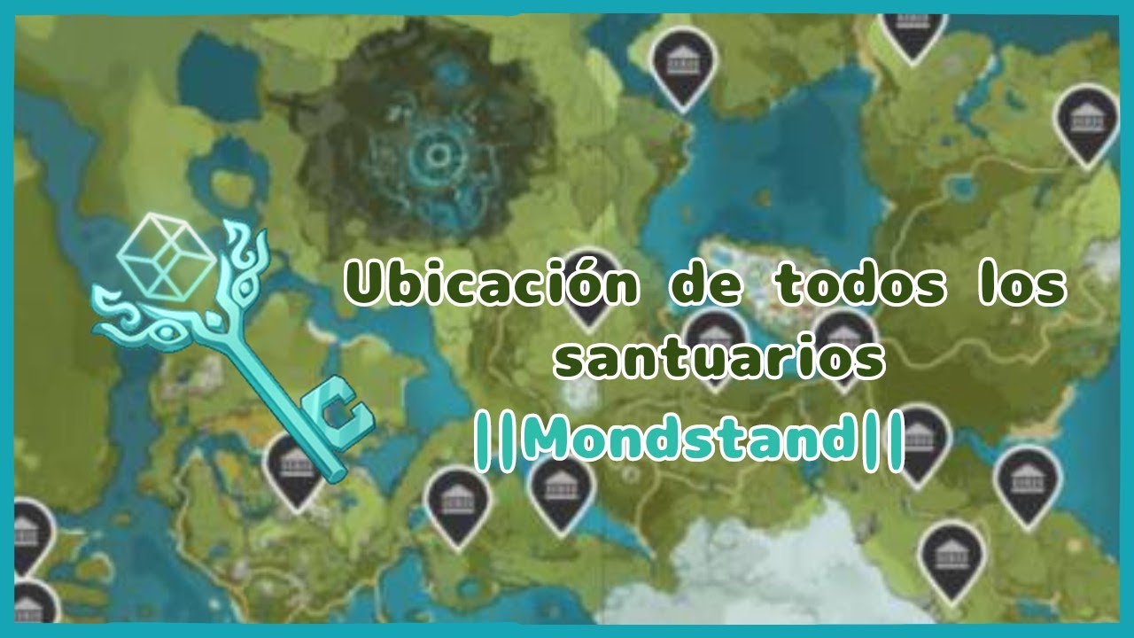 [[Todos los santuarios de Mondstand]] Genshin Impact - YouTube