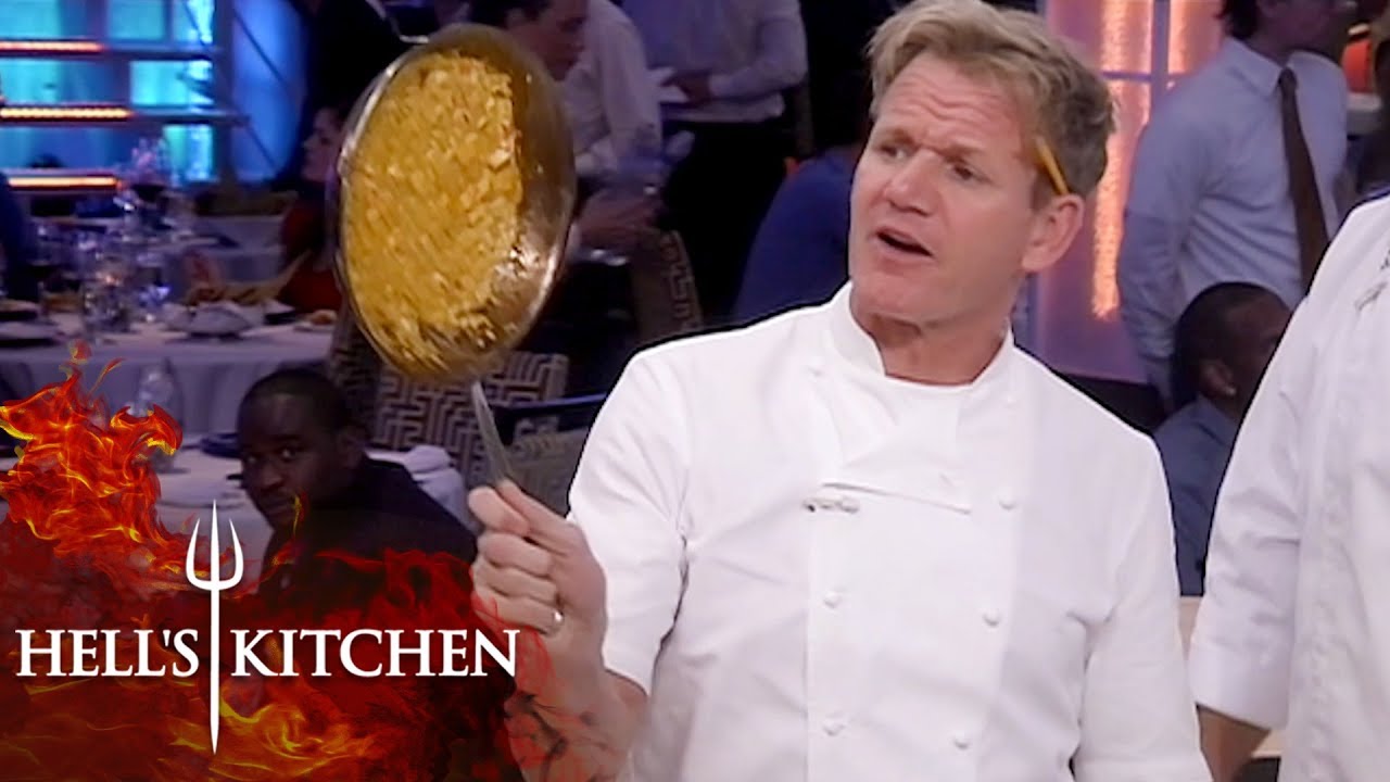 Risotto Looks Like A Clock | Hell's Kitchen - YouTube