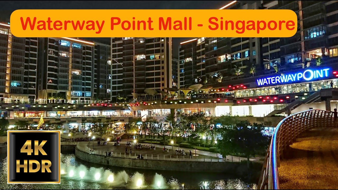 Waterway Point Mall Singapore - YouTube