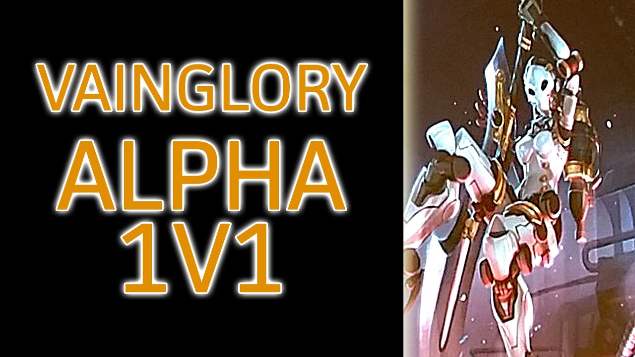 Vainglory New Hero Alpha Gameplay - 1v1 - YouTube