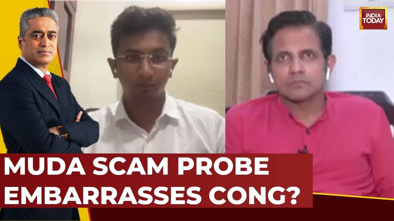 News Today Debate: | Muda Scam Probe Embarrasses Congress ...