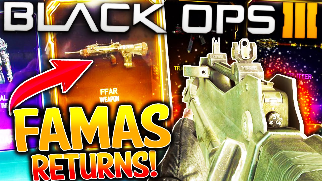 FAMAS RETURNS IN BLACK OPS 3! FREE SUPPLY DROPS INCLUDE WEAPON! AXE ...