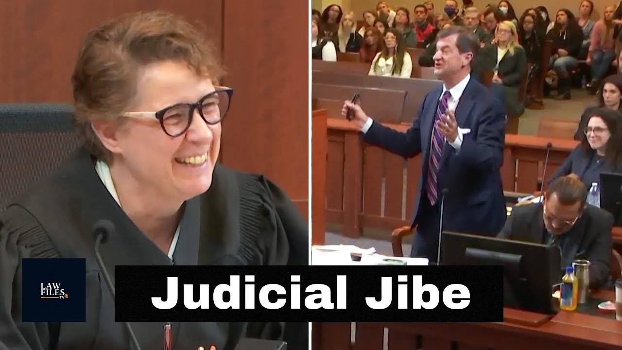 Everyone Laughs When Judge Calls Johnny Depp's Lawyer a ‘Snarky Guy ...