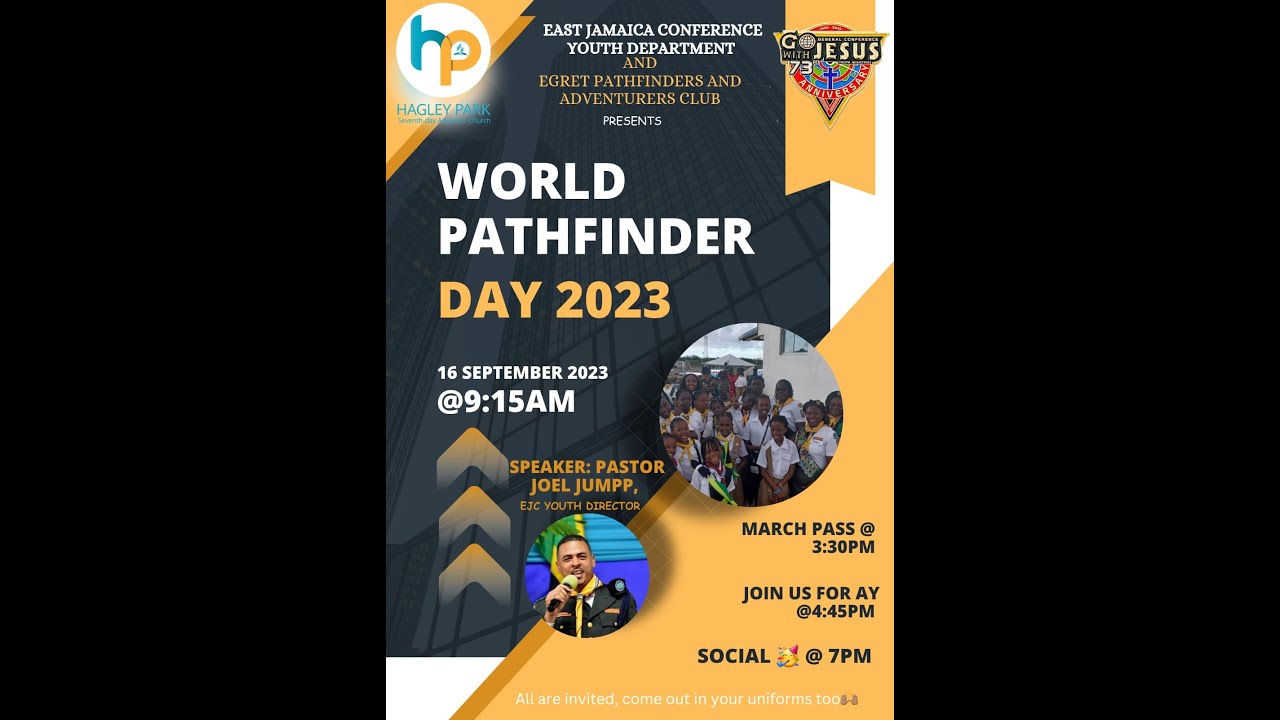 HPTV || EJC || "World Pathfinders Day - Finding the Path" || September ...