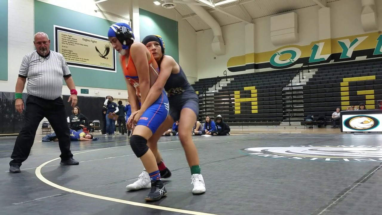 Haylee Garcia 2020 Brawley Wrestling - YouTube
