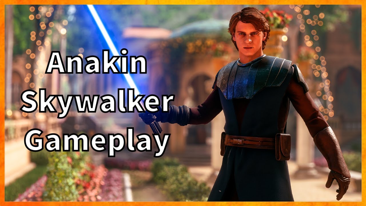 Anakin Skywalker Gameplay Star Wars Battlefront 2 - YouTube