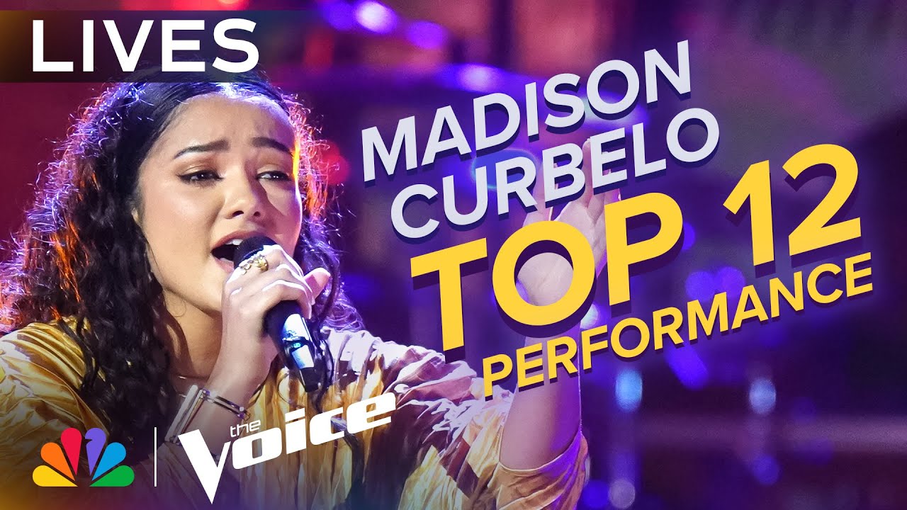 Madison Curbelo Performs "Yesterday" | The Voice Lives | NBC - YouTube