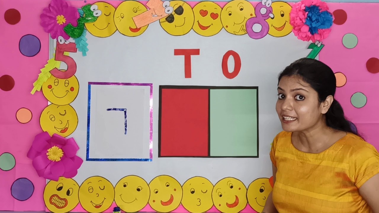 Let Us Learn How to Write Numbers - Number '7' !!! - YouTube