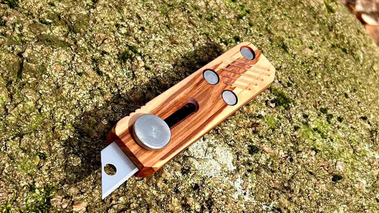 Homemade Utility Knife - YouTube