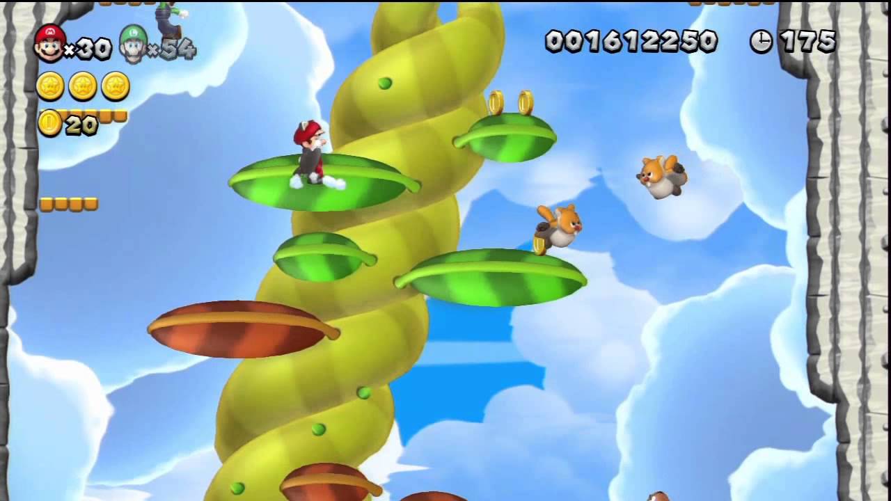New Super Mario Bros. U - Mer Mentalo - 3-Secret : Sus au haricot ...