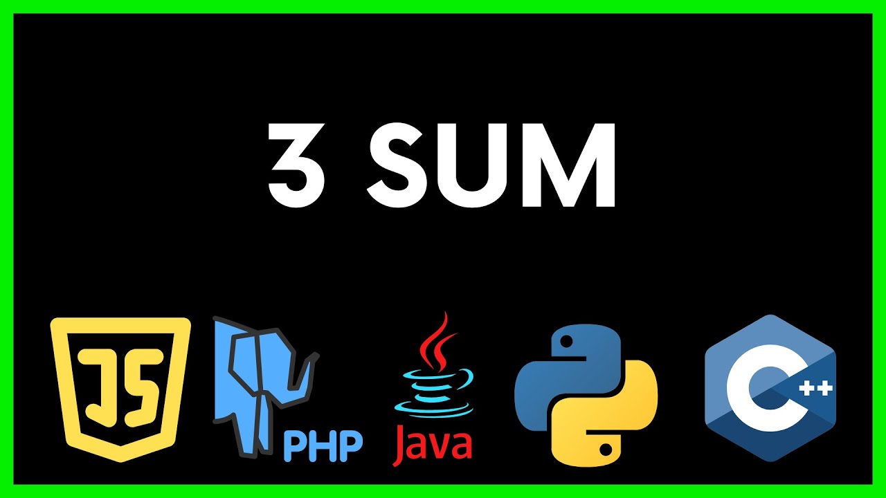 Three Sum - Leetcode español en C++ | Python | Java | JavaScript | PHP ...