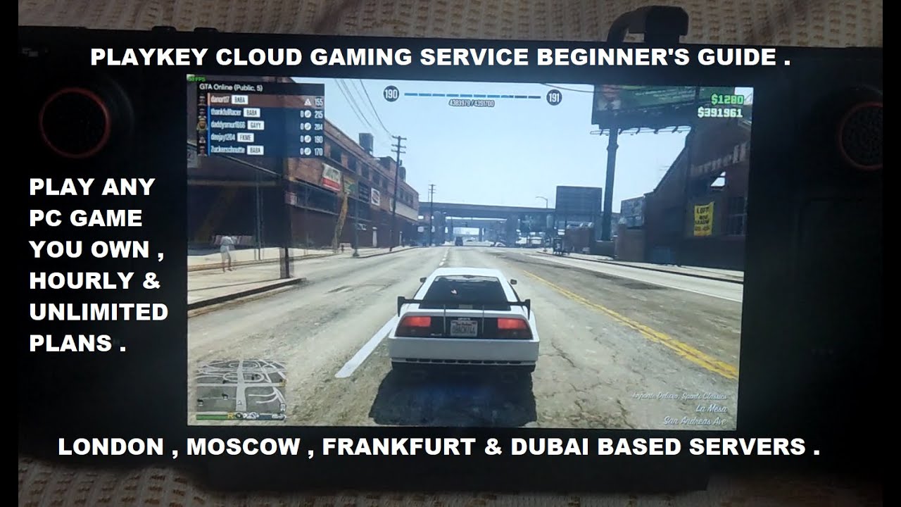 Playkey Cloud Gaming Beginner's Guide | London / Frankfurt / Dubai ...