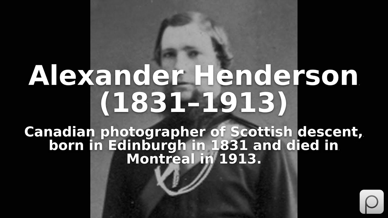 Alexander Henderson (1831–1913). Find public domain images of Alexander ...