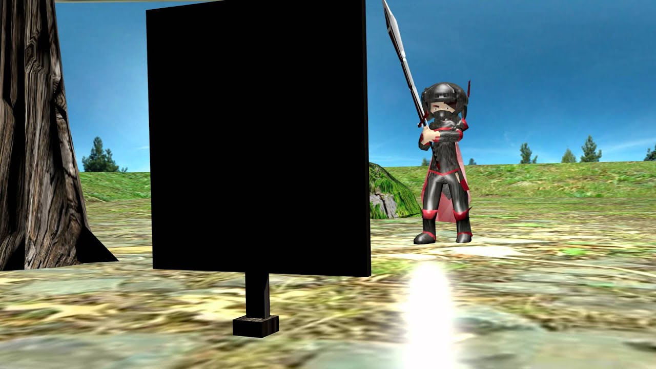 Blender 3D My Knight Test - YouTube