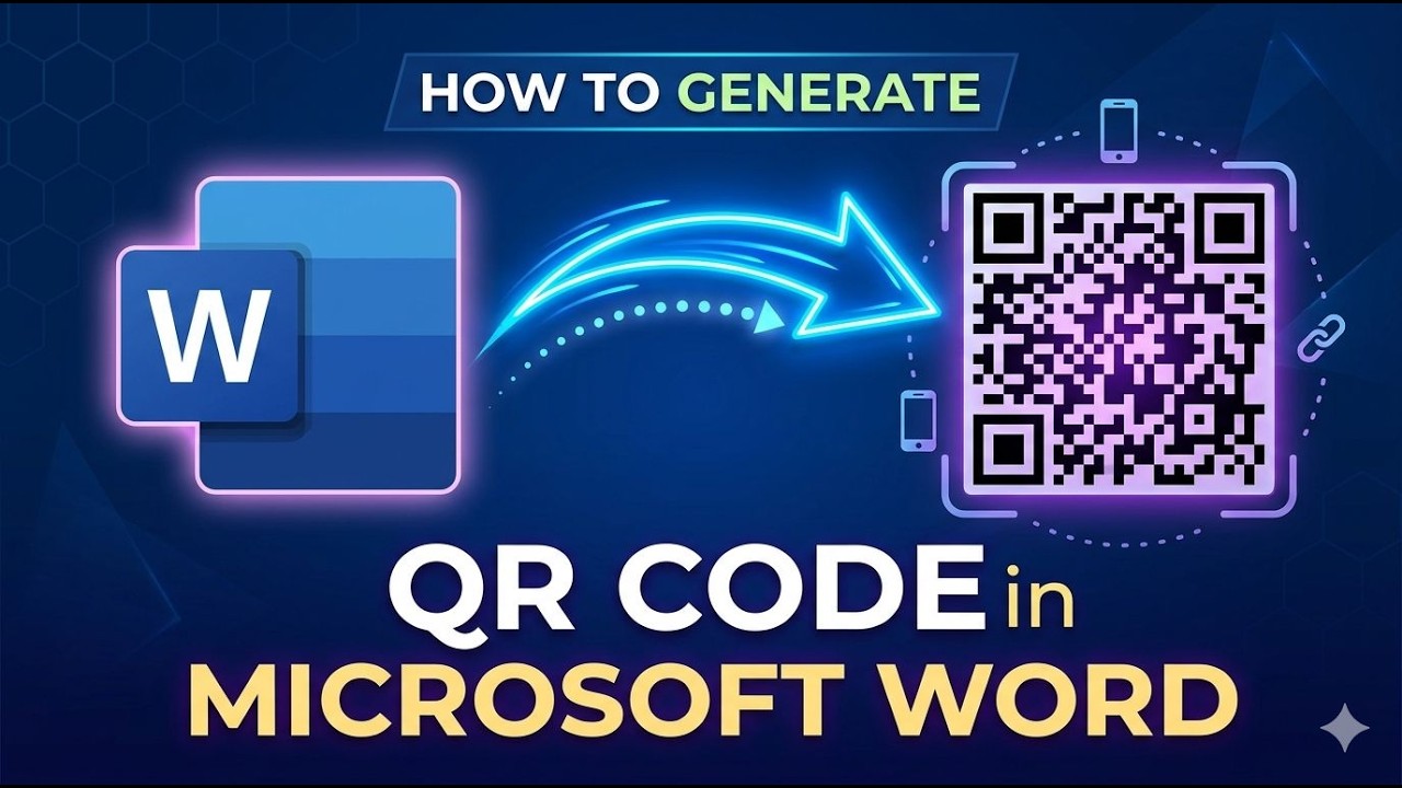 How to Make a QR Code in MS Word | Step-by-Step Tutorial #geekyexpress ...
