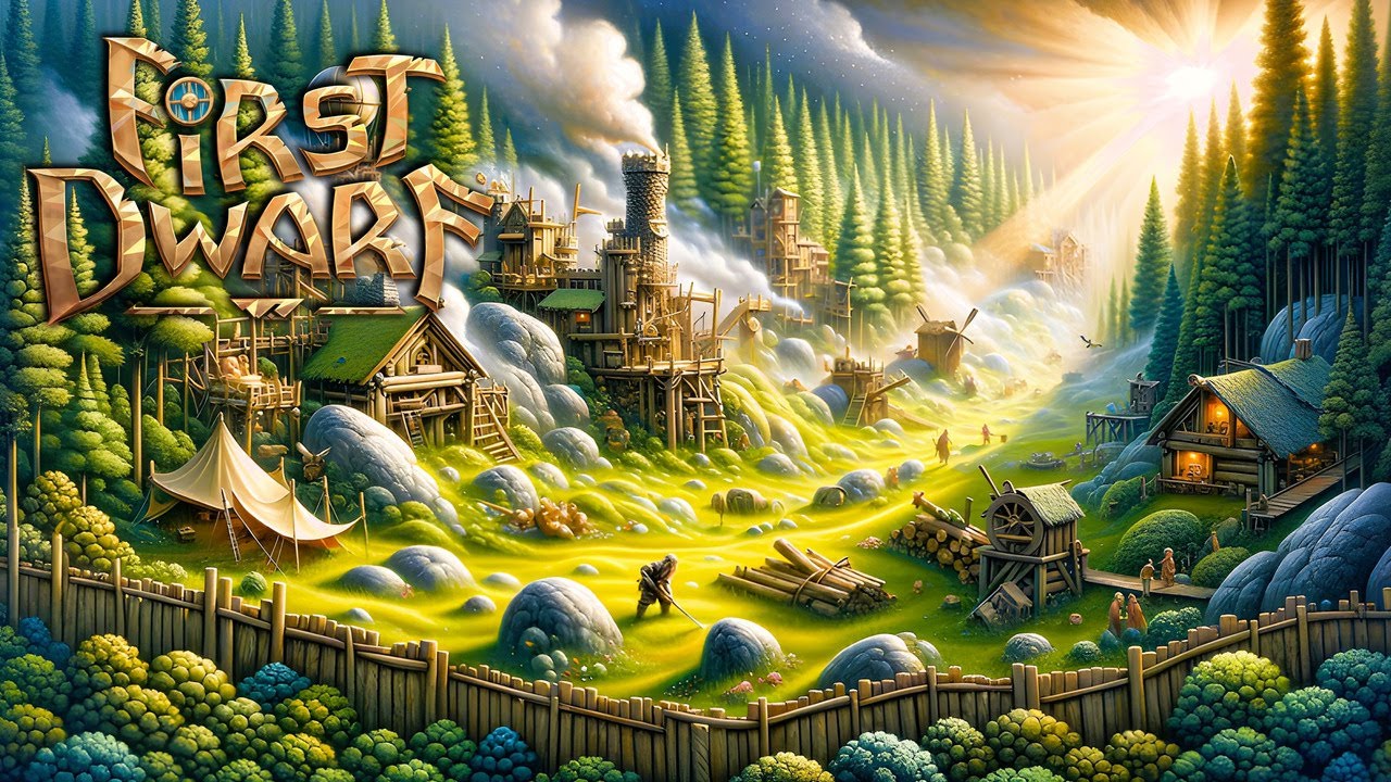 First Dwarf Gameplay | Under Attack, Taking Damage | EP2 - YouTube