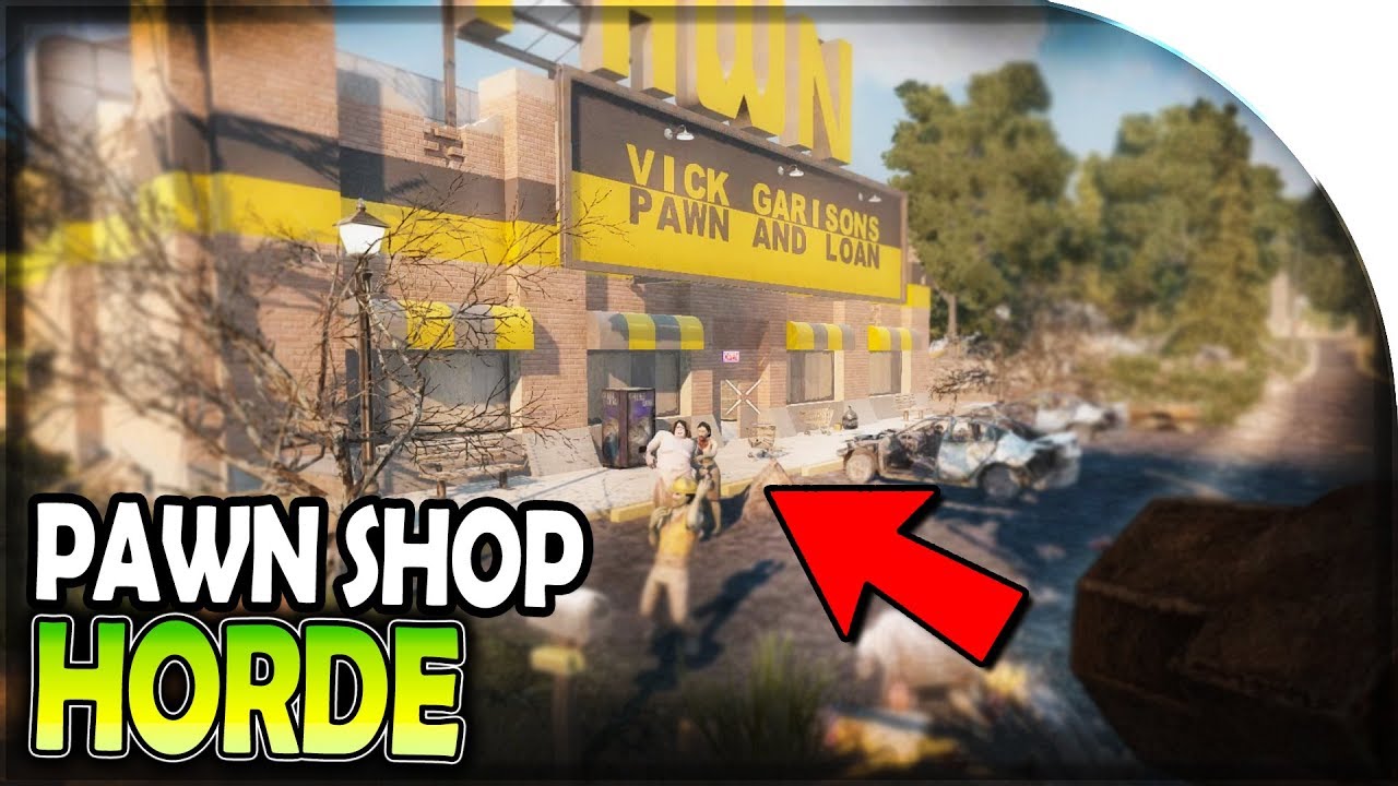 PAWN SHOP Horde + LOOT (Military Camp CLEARED) - 7 Days to Die Alpha 17 ...