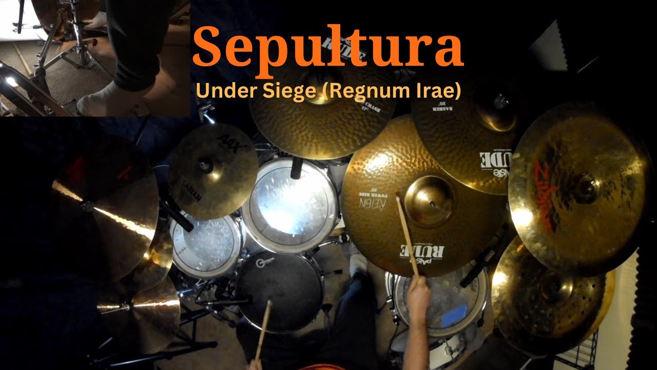 Sepultura - Under Siege - Drum Cover - YouTube