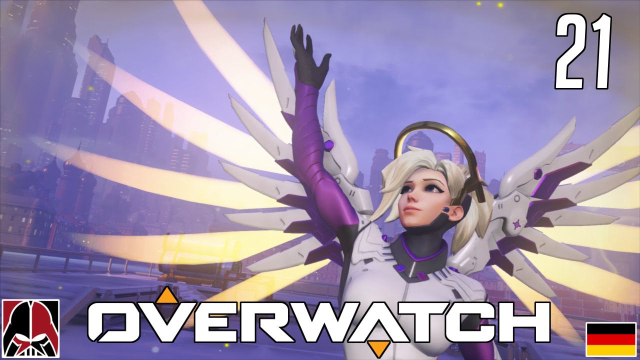 Overwatch - Deutsch / German Let's Play - 21 - Mercy - YouTube