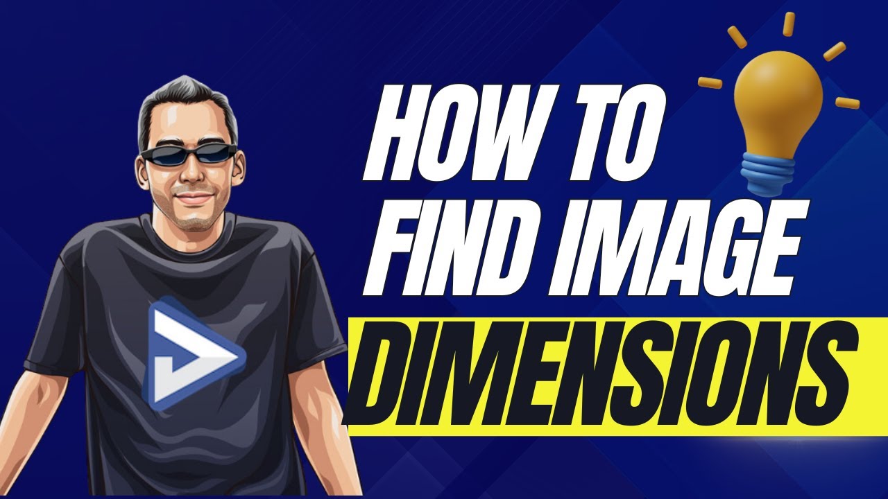 How to Find What Size Any Image Should Be - YouTube