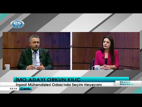EKSTRA GÜNDEM İMO ADAYI ORKUN KILIÇ 20.02.2020 - YouTube