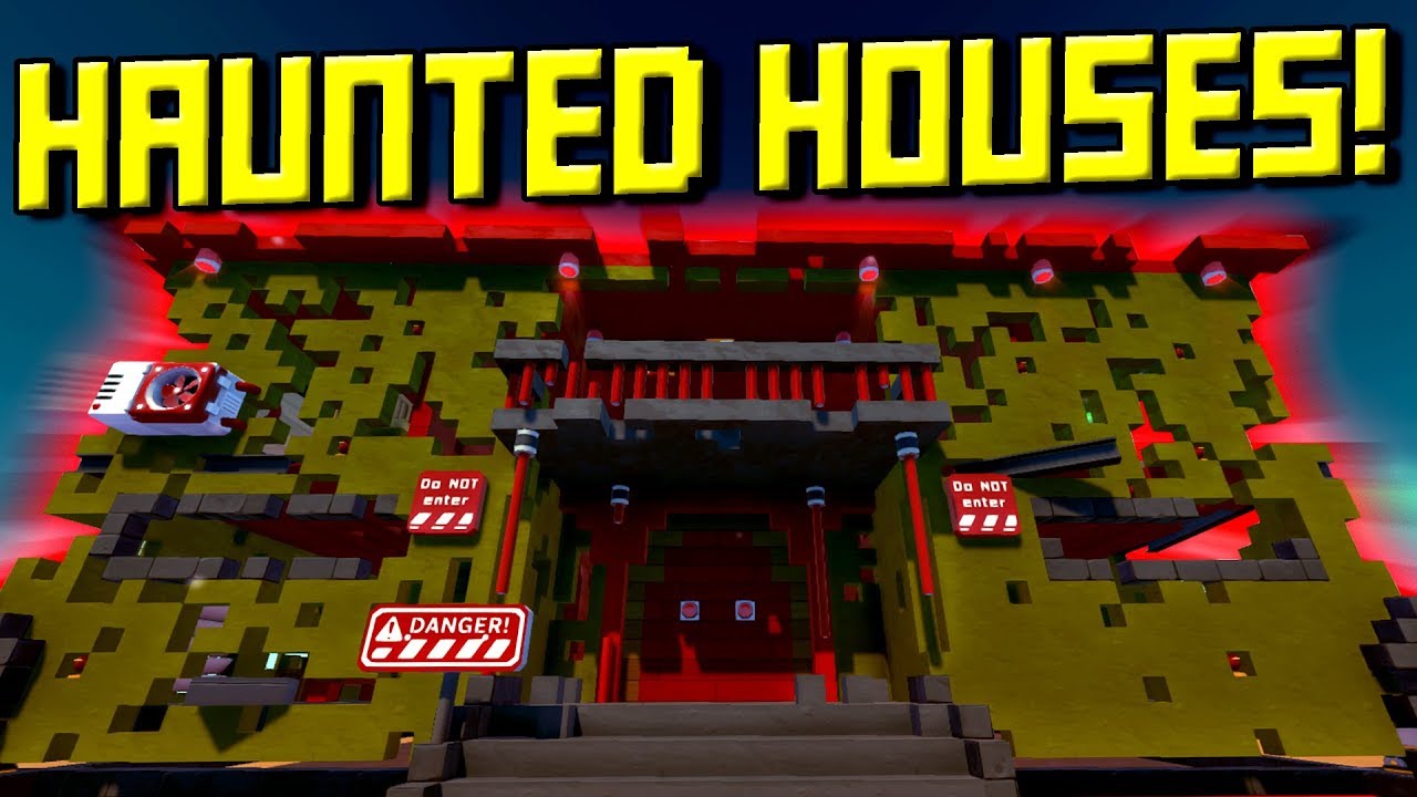 Haunted Houses Challenge! [Your Turn!] - Scrap Mechanic Gameplay - YouTube