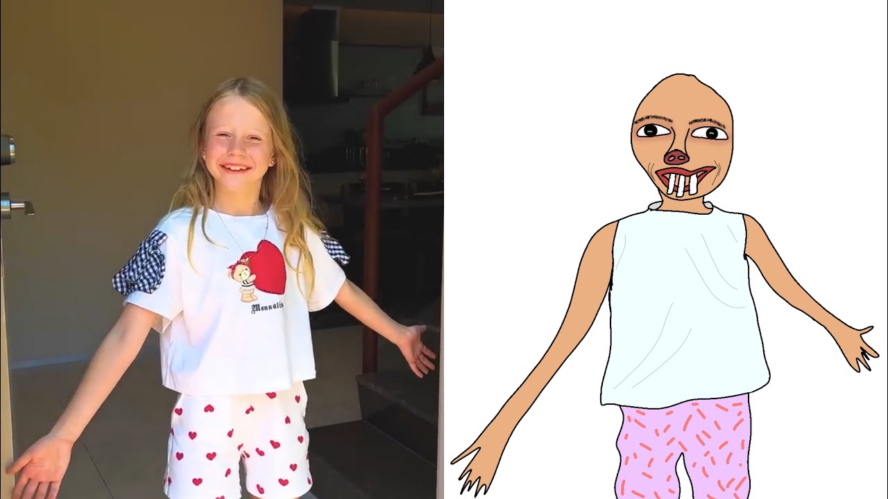 Nastya and Dad going to vacation - Like Nastya funny drawing meme - YouTube