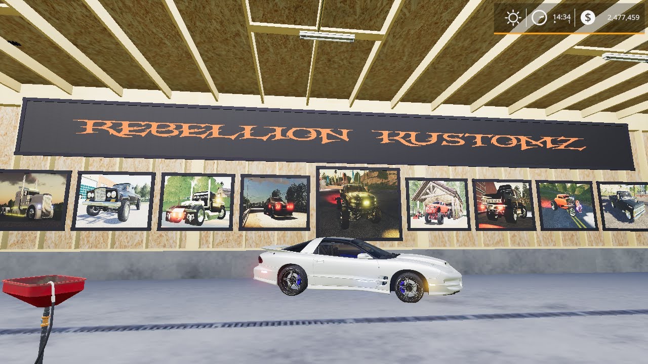 #FS19 #FarmingSimulator19 New Mod Released ~Pontiac Trans-Am - YouTube