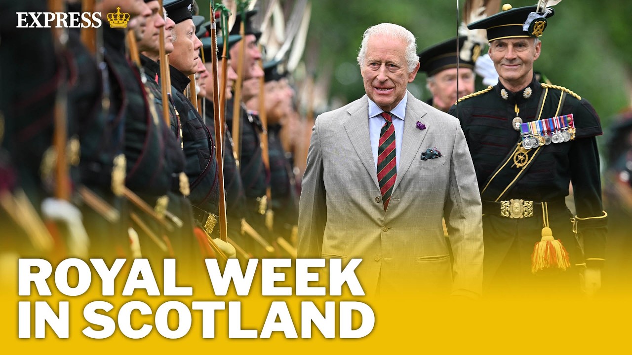 King Charles kicks off Royal Week in Scotland with Edinburgh Key ...