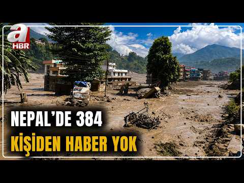 Nepal'de Sel Ve Çamur Köyleri Ve Köprüleri Yuttu! | A Haber