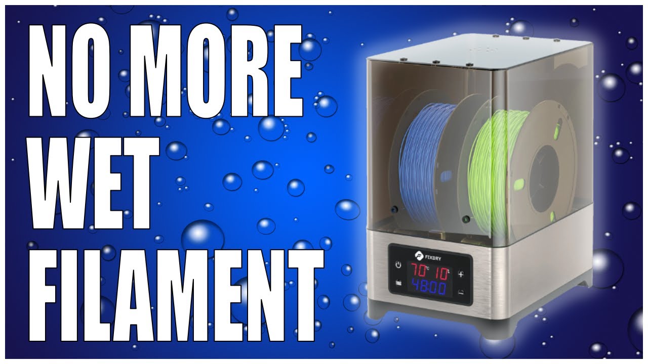 NEVER AGAIN! FixDry Filament Dryer on the Bambu X1C, P1P & P1S - YouTube