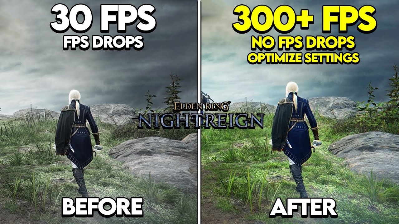 Elden Ring: NIGHTREIGN Lag & Stutter FIX! HUGE FPS Boost Guide! - YouTube