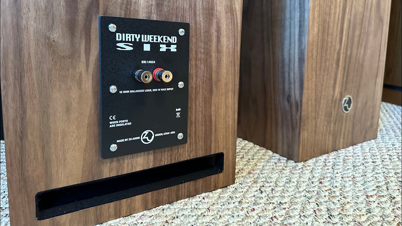 Zu Audio Dirty Weekend Six - A closer look - YouTube