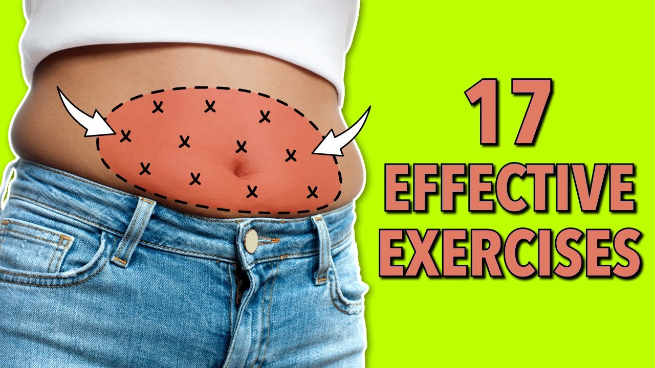 17 Effective Exercises To Start Losing Belly Fat At Home - YouTube