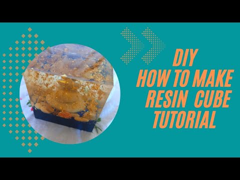 21 Resin Cube || DIY || How To Make || Step by Step Tutorial - YouTube