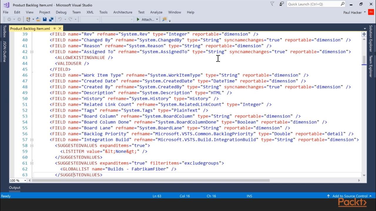 Introducing Microsoft Team Foundation Server 2017 : The Course Overview | packtpub.com - YouTube