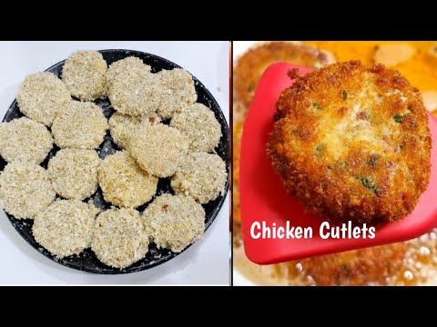 EASY CHICKEN CUTLETS RECIPE | Chinese Cutlets. - YouTube