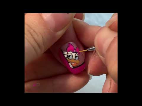 Daisy Duck Nail Art | Afrina Beauty Group