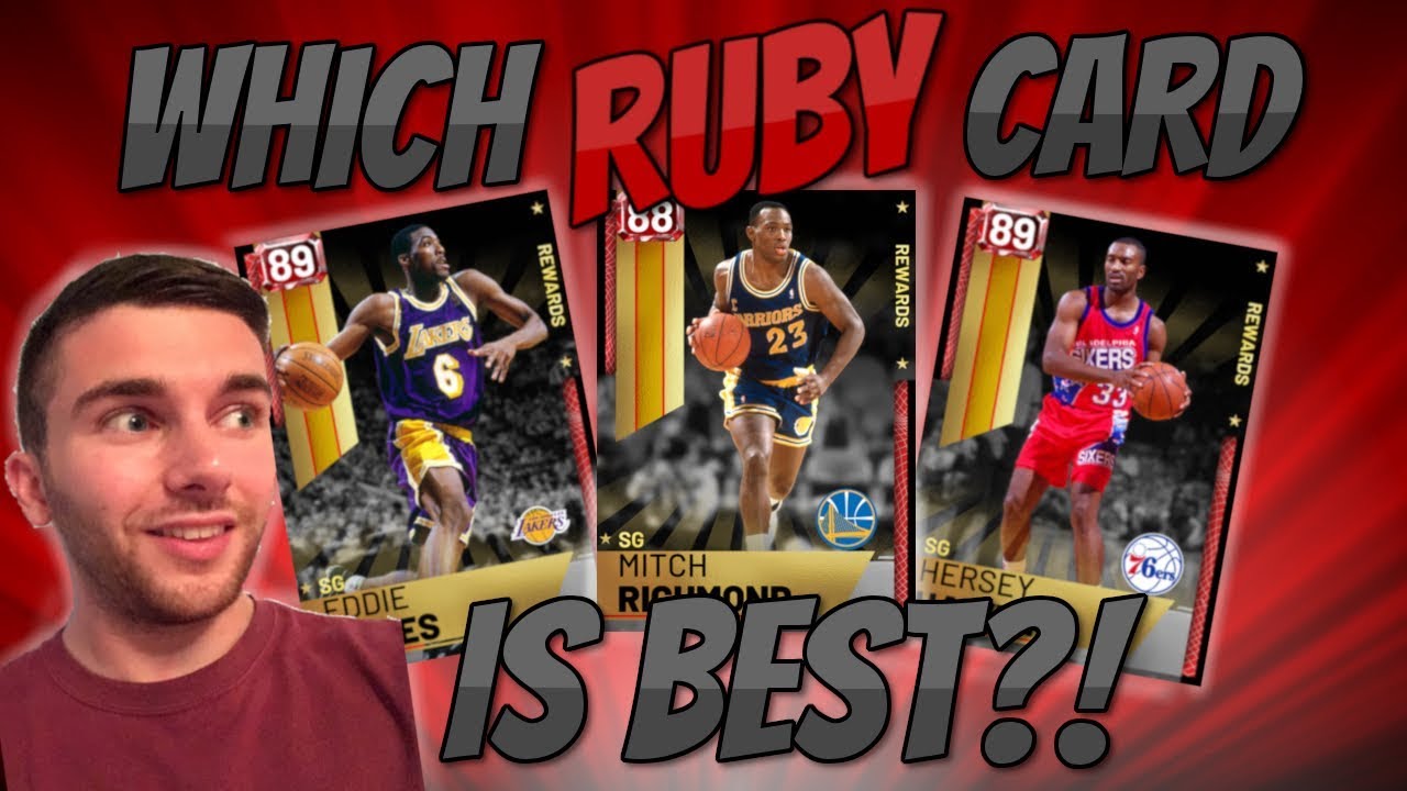 NBA 2K19 MYTEAM WHICH RUBY REWARD CARD IS THE BEST?? WHO SHOULD YOUR ...