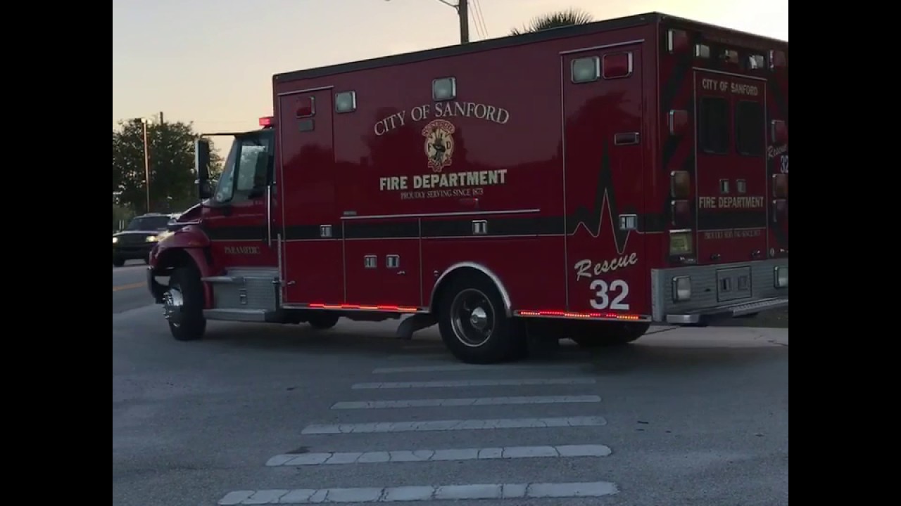 [Sanford] Rescue 32 Responding - Sanford Fire & Rescue - YouTube
