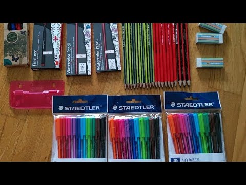Немного о Stabilo и Staedtler - YouTube