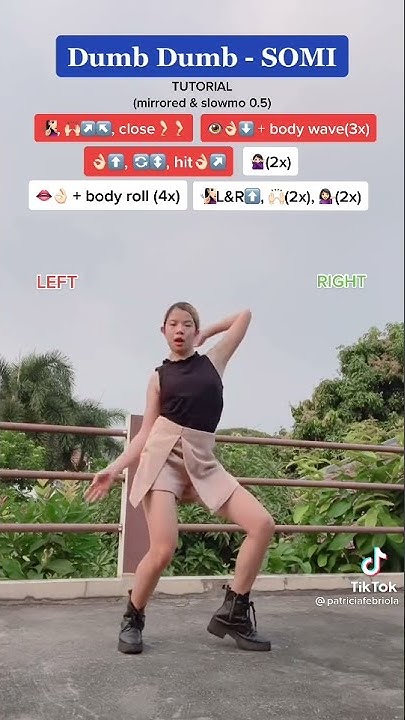 Dumb Dumb-Somi Dance Tutorial - YouTube