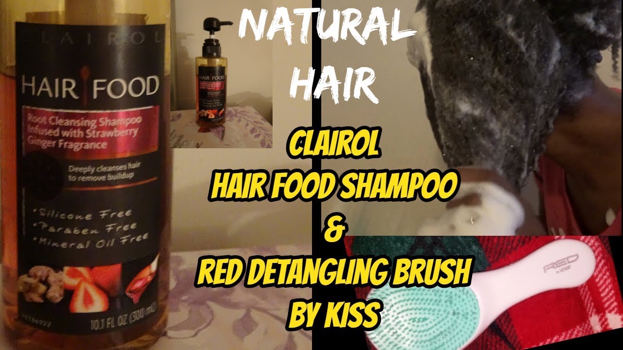 CLAIROL HAIRFOOD ROOT CLEANSING SHAMPOO STRAWBERRY GINGER FRAGRANCE ...