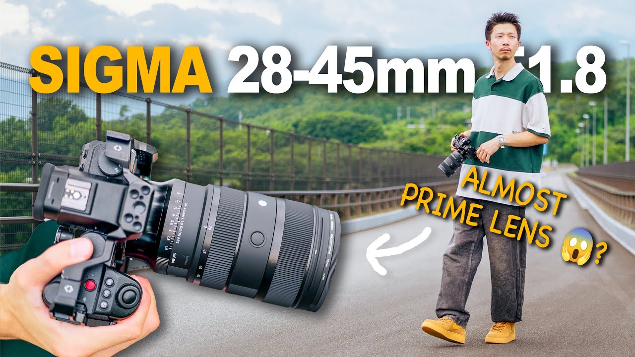 The MONSTER Zoom Lens Is Right Here, Literally!! | SIGMA 28-45mm F1.8 Art Review - YouTube