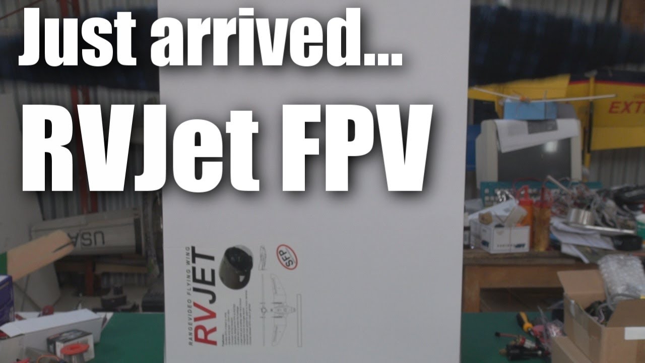Range Video Jet (RVJet) FPV flying wing - YouTube